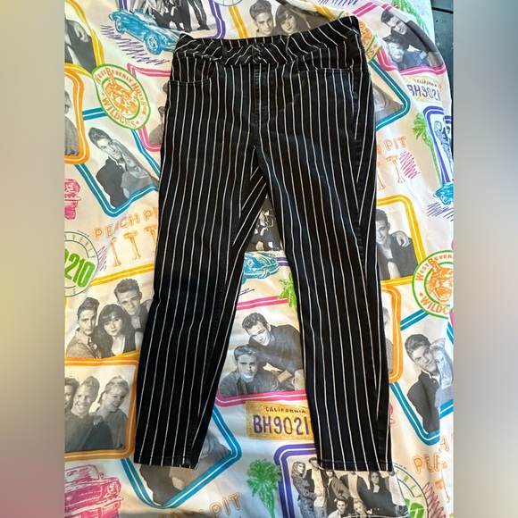 Hot Topic | Jeans | Hot Topic Super Skinny Jeans Size 9 Black And White ...